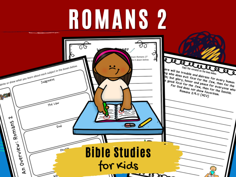 Bible Studies for Kids – Romans 2 – Deeper KidMin