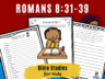 Bible Studies for Kids – Romans 8:31-39 – Deeper KidMin