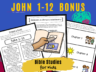 Bible Studies for Kids – John 1-12 BUNDLE! – Deeper KidMin