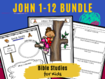 Bible Studies for Kids – John 1-12 BUNDLE! – Deeper KidMin