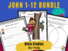 Bible Studies for Kids – John 1-12 BUNDLE! – Deeper KidMin