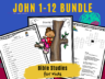 Bible Studies for Kids – John 1-12 BUNDLE! – Deeper KidMin