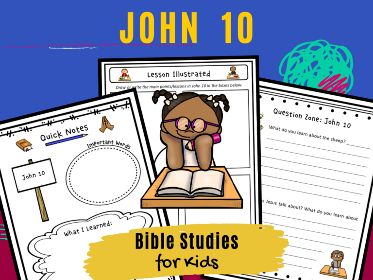 Bible Studies for Kids – John 10 – Deeper KidMin