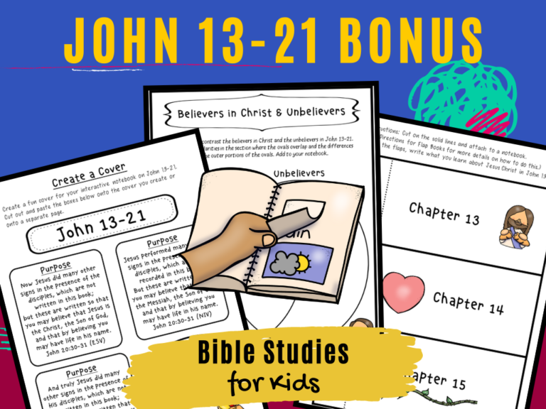 Bible Studies for Kids – John 13-21 BUNDLE! – Deeper KidMin