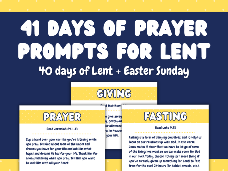Pretzel Prayers: 41 Lent Prayer Prompts for Kids – Deeper KidMin