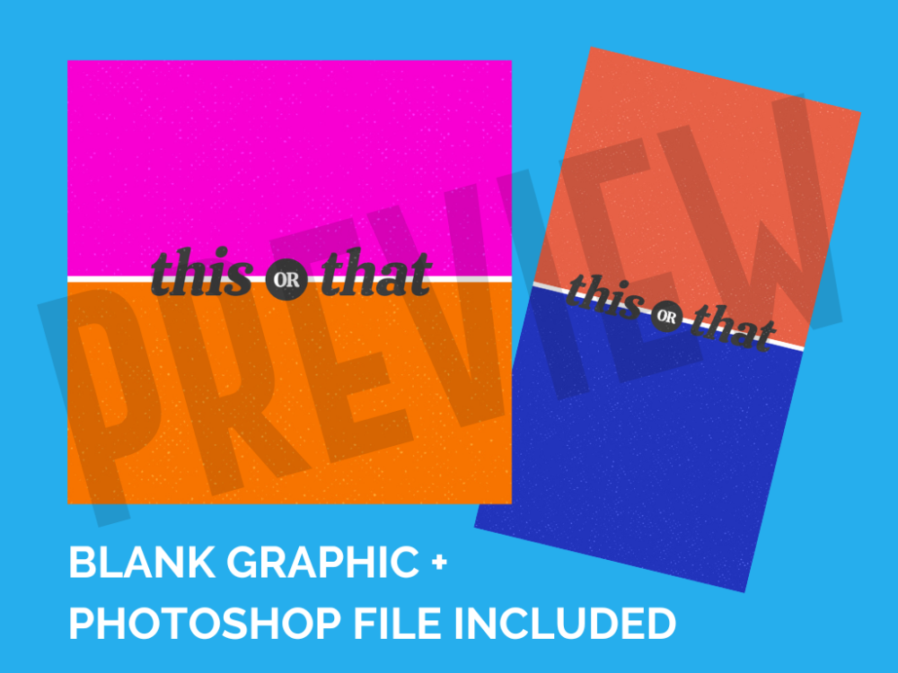 This or That Volume 1: Social Graphics – Deeper KidMin