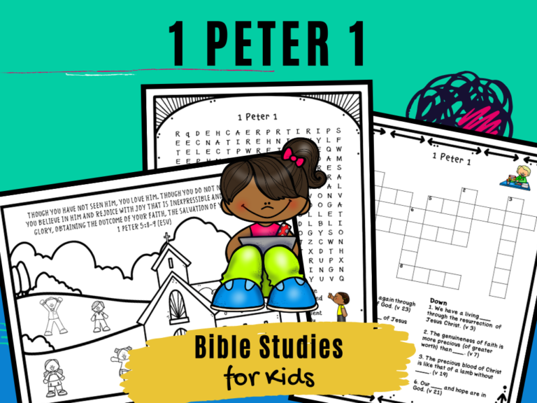 Bible Studies for Kids – 1 Peter 1 – Deeper KidMin