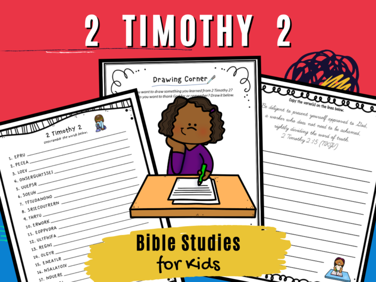 Bible Studies for Kids – 2 Timothy 2 – Deeper KidMin