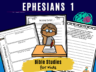 Bible Studies for Kids – Ephesians 1 – Deeper KidMin
