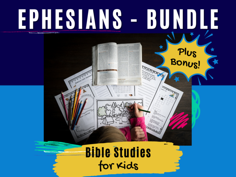 Bible Studies for Kids – Ephesians BUNDLE! – Deeper KidMin