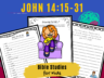 Bible Studies for Kids – John 14:15-31 – Deeper KidMin