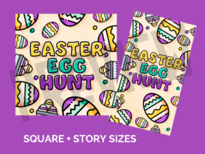 Easter Egg Hunt: Social Graphics – Deeper KidMin