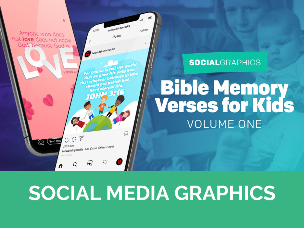 Bible Memory Verses for Kids – Volume One: Social Pack – Deeper KidMin