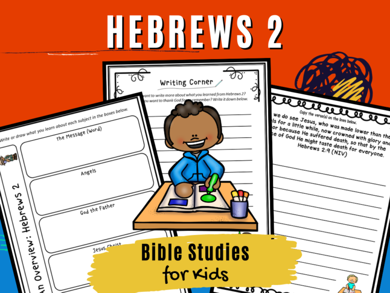 Bible Studies for Kids – Hebrews Bundle with EXCLUSIVE Bonus! – Deeper ...