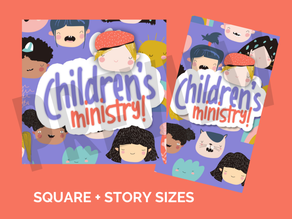 Children’s Ministry: Social Graphics – Deeper KidMin