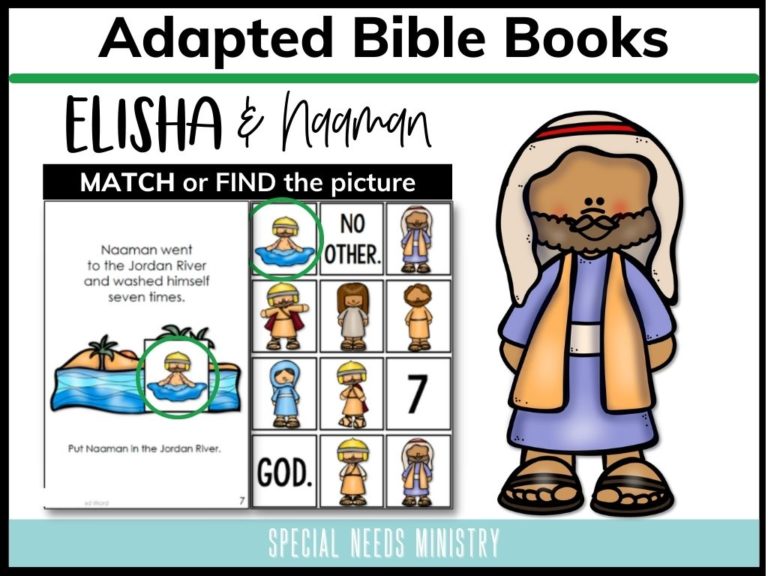 Adapted Bible Books – Elisha & Naaman – Deeper KidMin