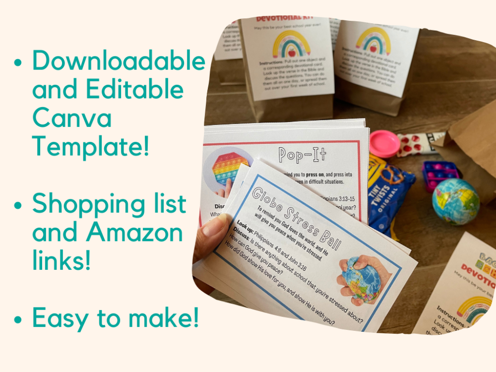 Back to School Devotional Kits – Deeper KidMin