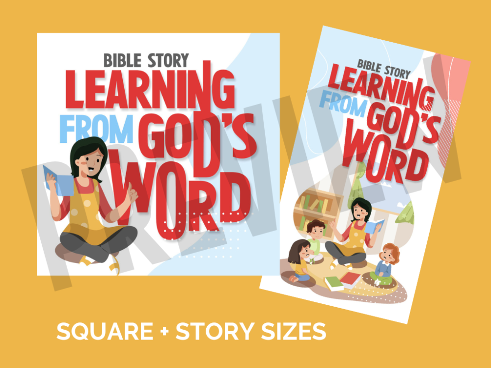 Learning from God’s Word: Social Graphics – Deeper KidMin