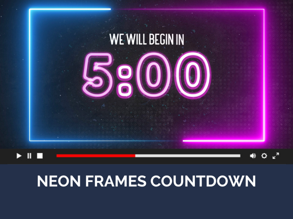 Neon Frames: Countdown – Deeper KidMin