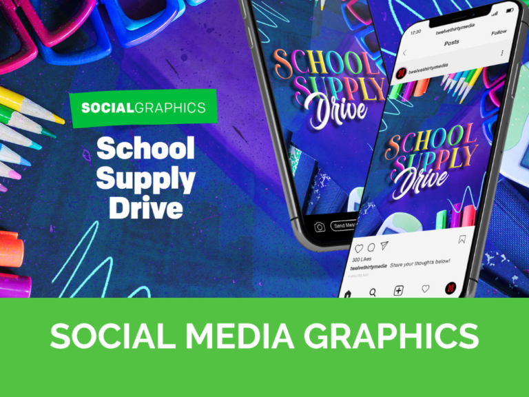 School Supply Drive: Social Graphics – Deeper KidMin