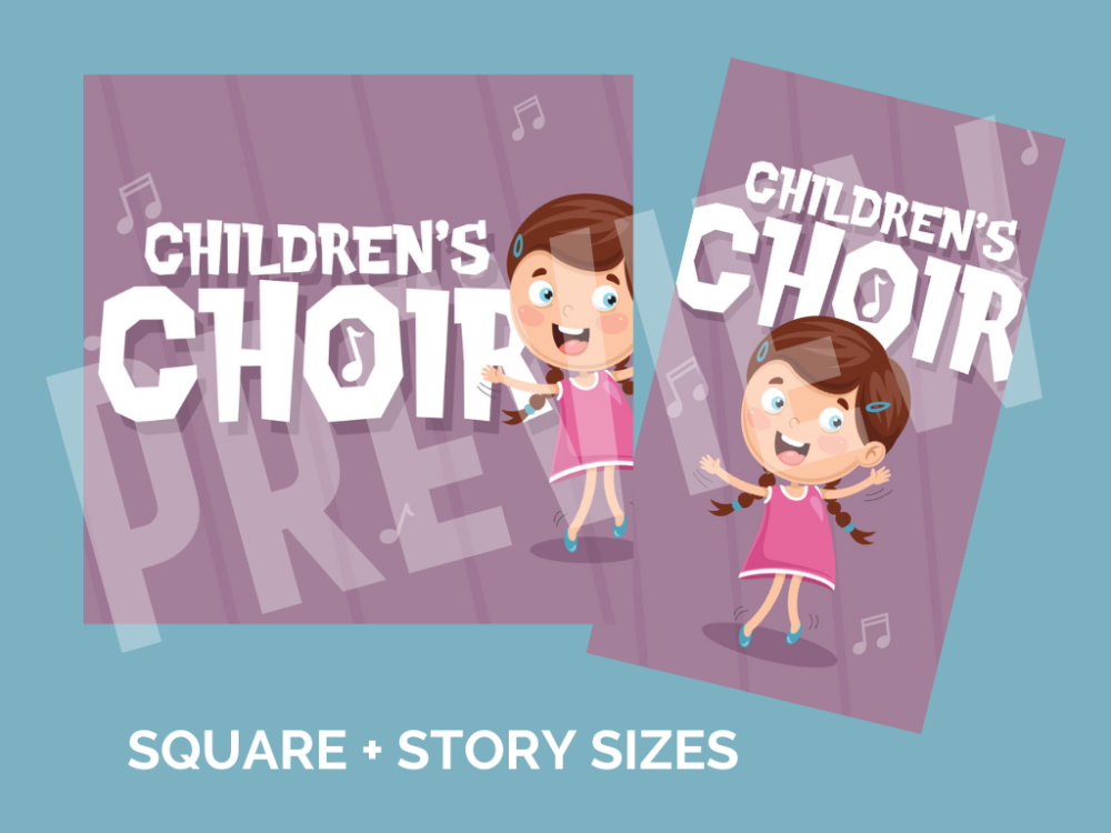 Children’s Choir: Social Graphics – Deeper KidMin