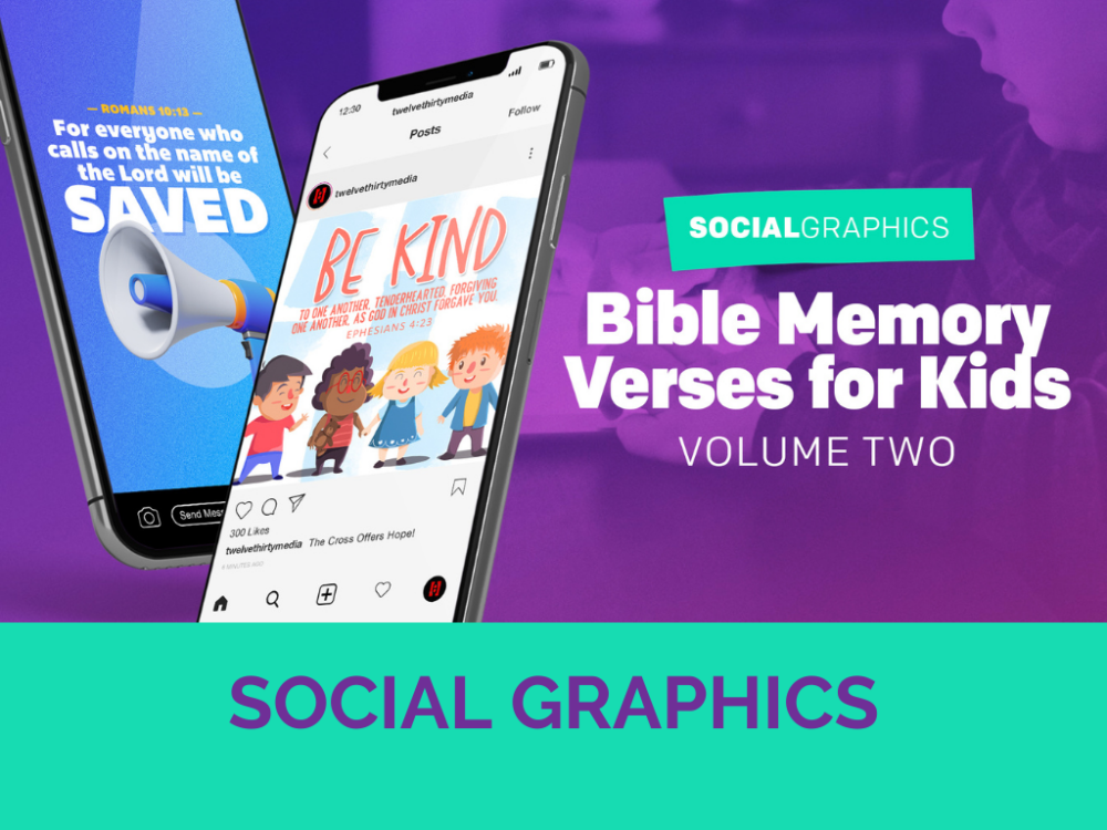 Bible Memory Verses for Kids – Volume Two: Social Pack – Deeper KidMin
