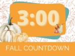 Fall 3 Minute Countdown – Deeper KidMin