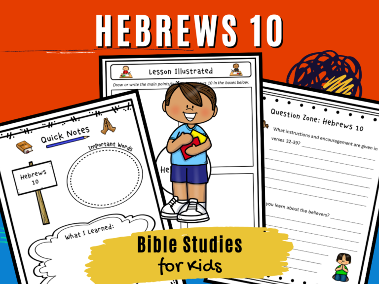 Bible Studies for Kids – Hebrews 10 – Deeper KidMin