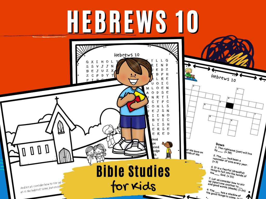 Bible Studies For Kids Hebrews 10 Deeper KidMin