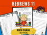 Bible Studies for Kids – Hebrews 11 – Deeper KidMin