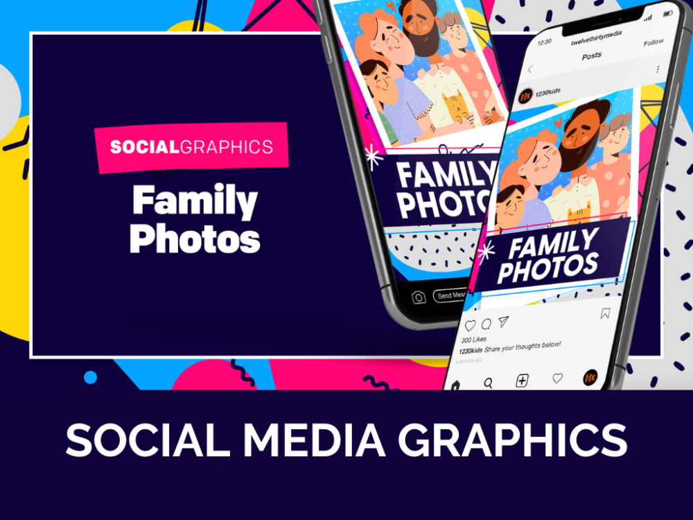 Family Photos: Social Graphics – Deeper KidMin