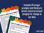 Leaves of Change: 24-Day Fall Family Prayer Activity – Deeper KidMin
