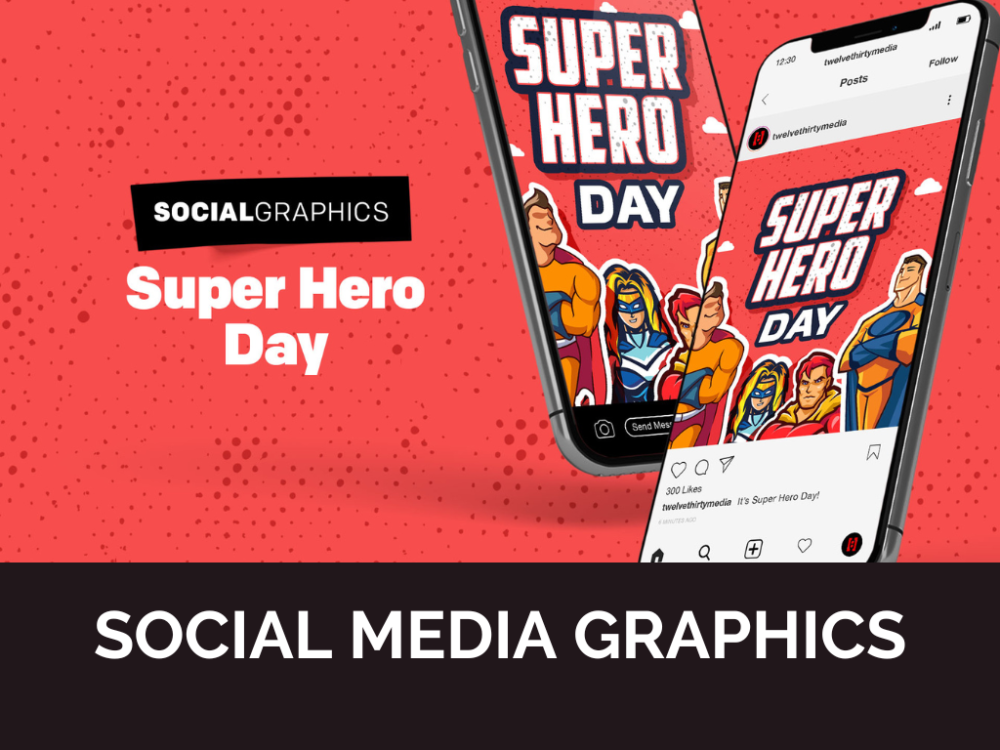 SUPER HERO DAY: Social Graphics – Deeper KidMin