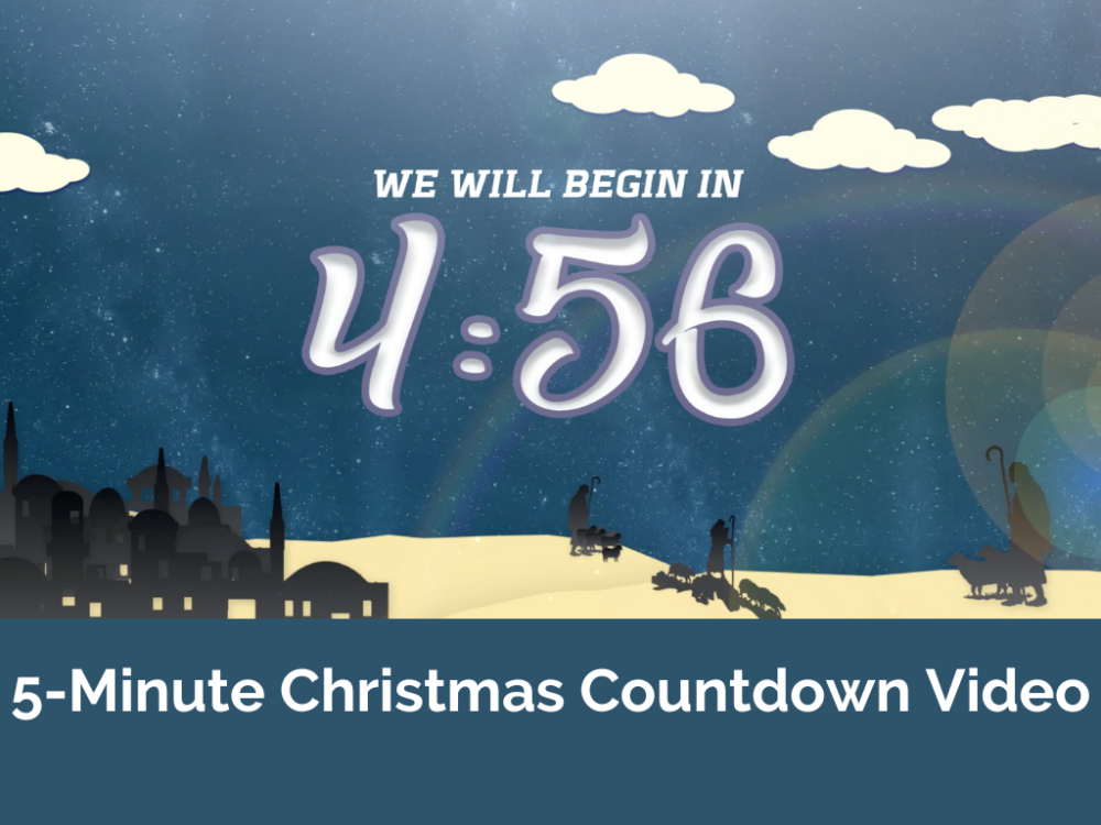 5-Minute Night Sky Over Bethlehem: Christmas Countdown – Deeper KidMin
