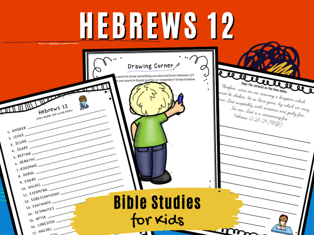 Bible Studies for Kids – Hebrews Bundle with EXCLUSIVE Bonus! – Deeper ...