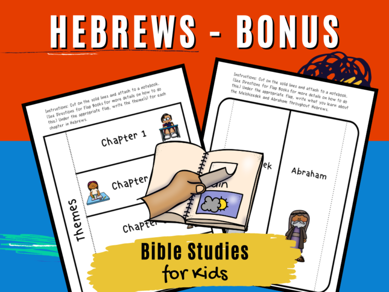 Bible Studies for Kids – Hebrews Bundle with EXCLUSIVE Bonus! – Deeper ...