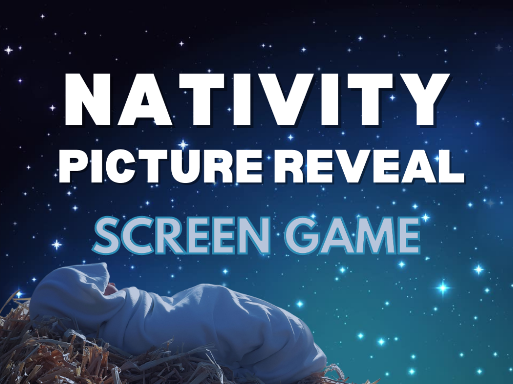 Nativity Picture Reveal Game – Deeper KidMin