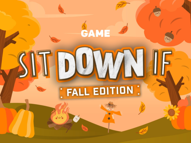 Sit Down If – Fall Edition: Video-Led Game – Deeper KidMin