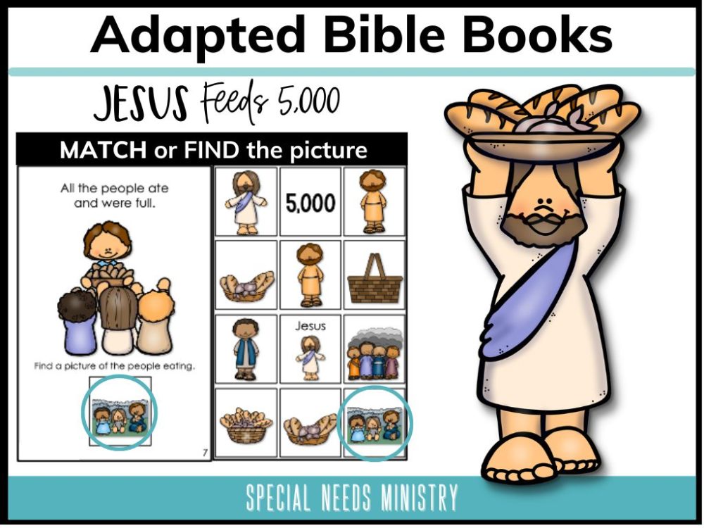 Jesus Feeds 5,000 People – Adapted Bible Books – Deeper KidMin