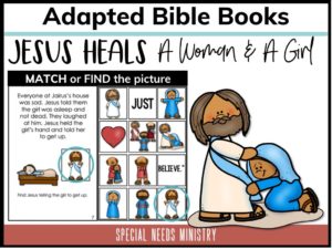 Jesus Heals A Woman and A Girl – Adapted Bible Books – Deeper KidMin