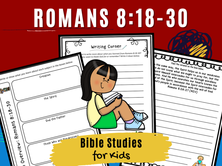 Bible Studies for Kids – Romans 8 BUNDLE – Deeper KidMin
