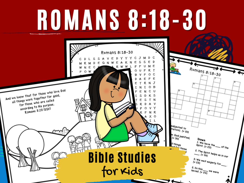 Bible Studies for Kids – Romans 8 BUNDLE – Deeper KidMin