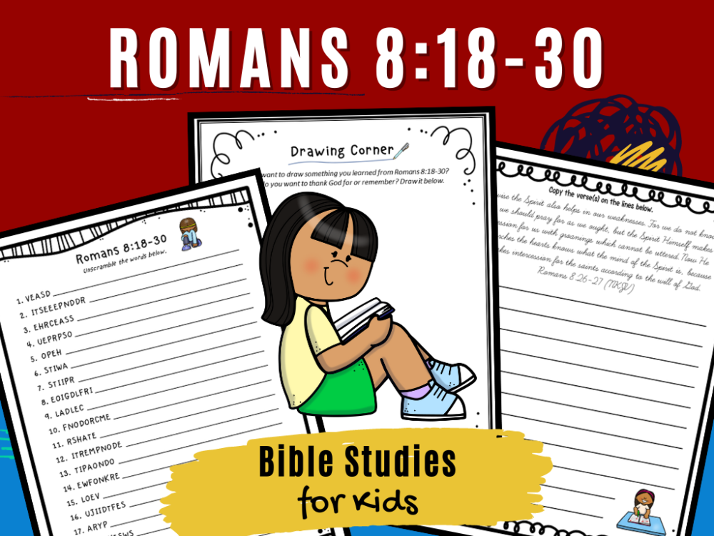 Bible Studies for Kids – Romans 8 BUNDLE – Deeper KidMin
