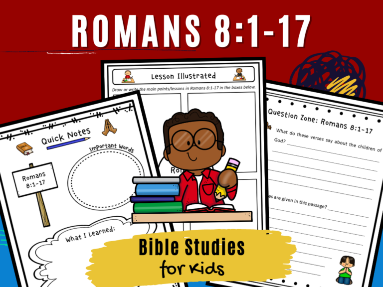 Bible Studies for Kids – Romans 8 BUNDLE – Deeper KidMin