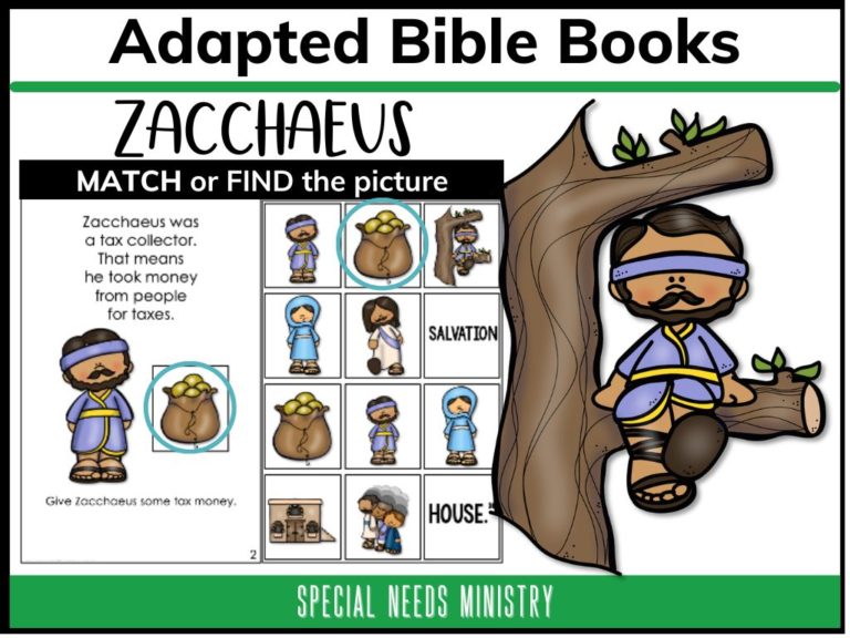 Zacchaeus – Adapted Bible Books – Deeper KidMin