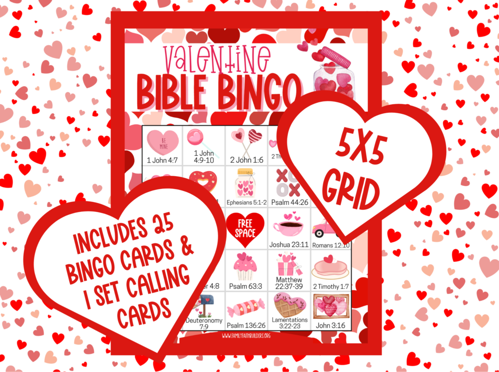 Valentine Bible Bingo – Deeper KidMin