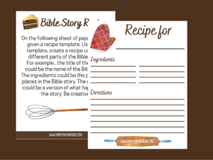 Baking Through the Bible – Deeper KidMin