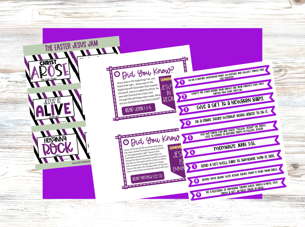 Remember Me: Lent Calendar Cards for Families – Deeper KidMin