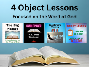 4 Object Lessons on the Bible – Deeper KidMin