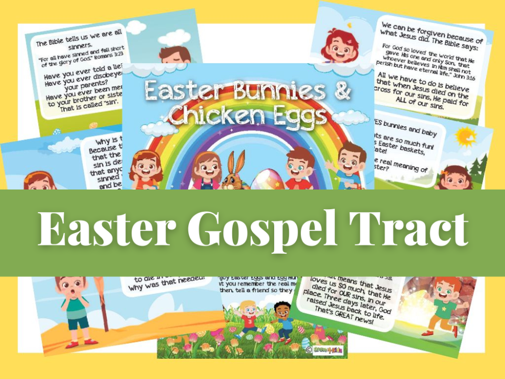 Easter Gospel Tract – Deeper KidMin